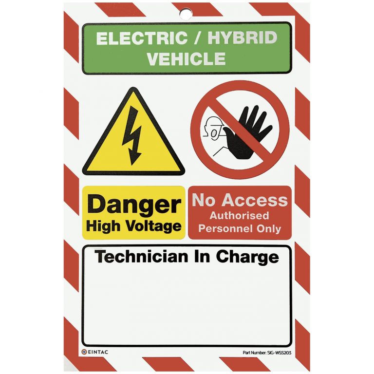 Buy Electric Hybrid Vehicle Window Car Sign | Eintac Signage