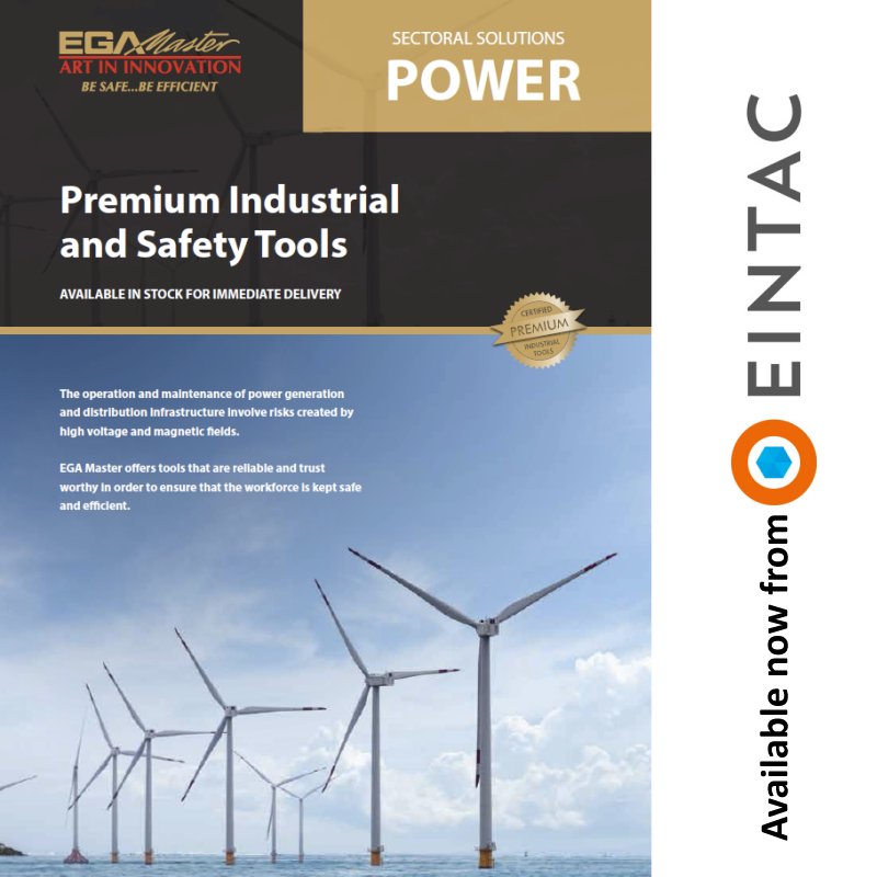 Specialist tools for the Wind Power industry - EINTAC